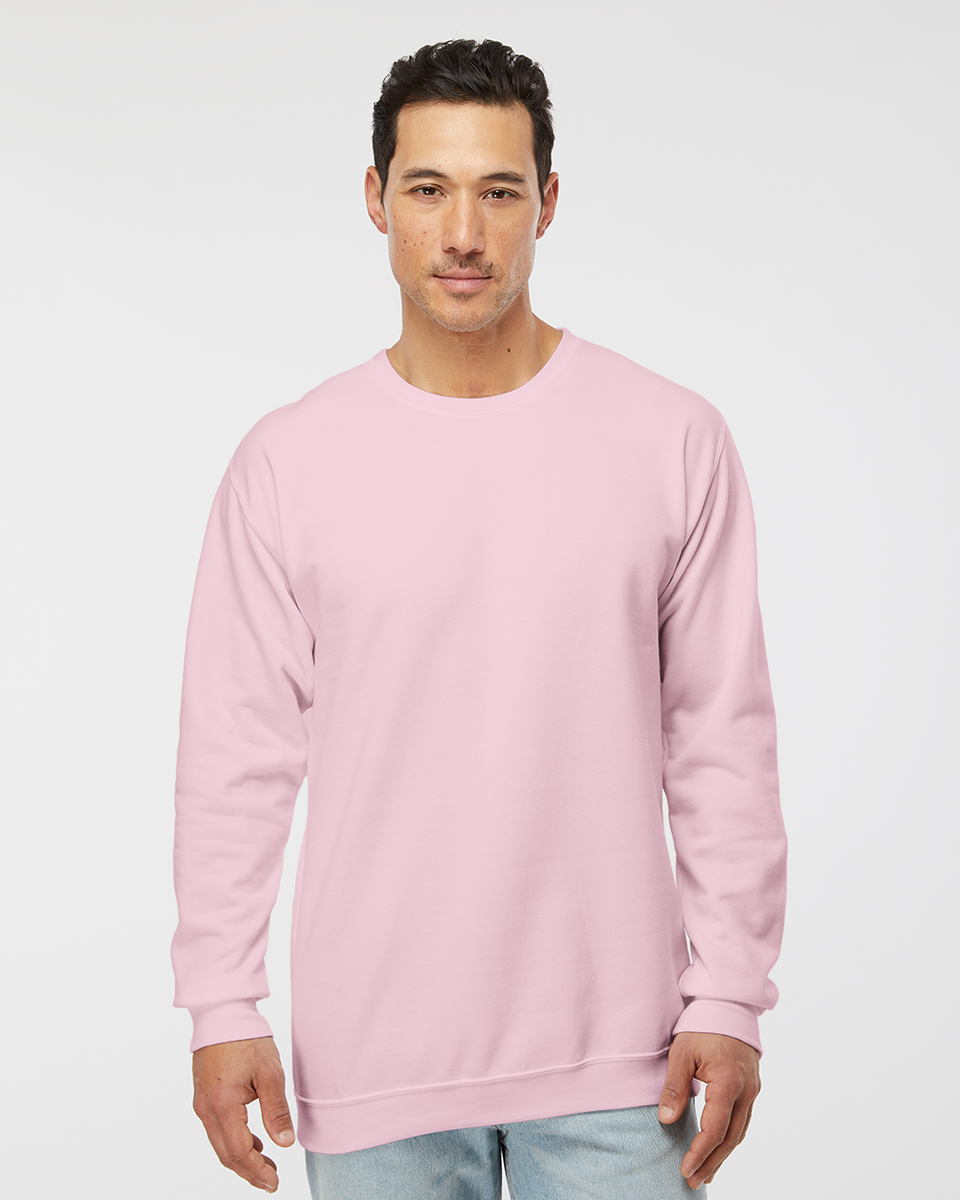 Sudadera Unisex Felpa Cuello Redondo 3340 Rosa Light Pink Máxima Suavi ...