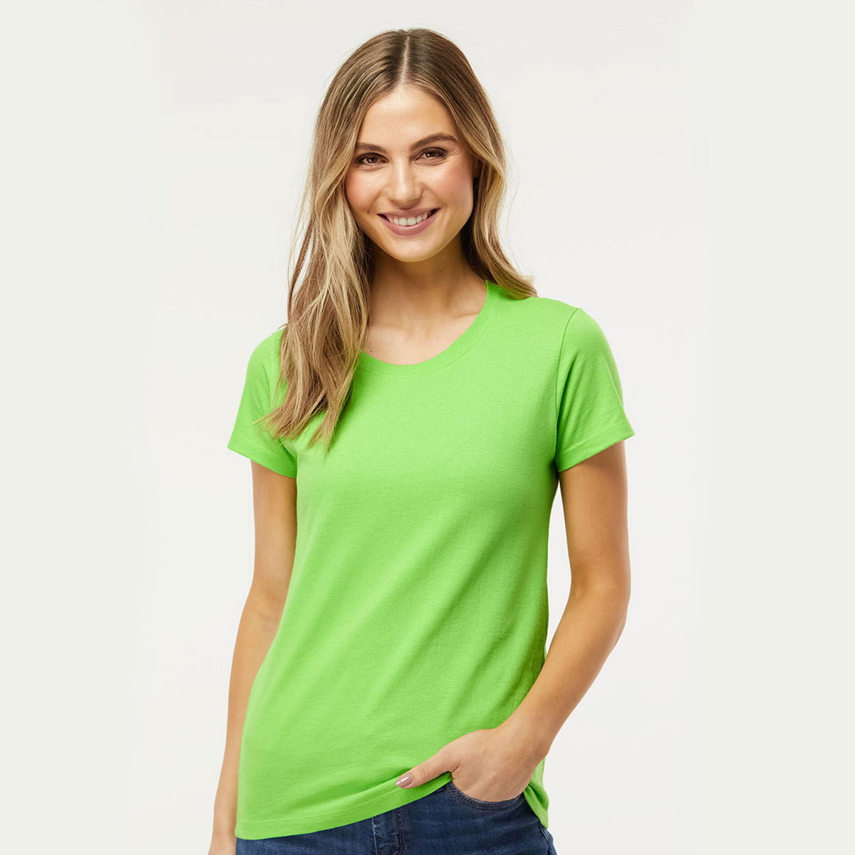 Dama Gold Peso Heavy Weight Suave Textura 4810 Verde Lima – M&O Tienda Mx